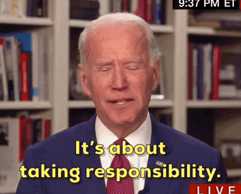 Its About Taking Responsibility GIFs - Get the best GIF on GIPHY