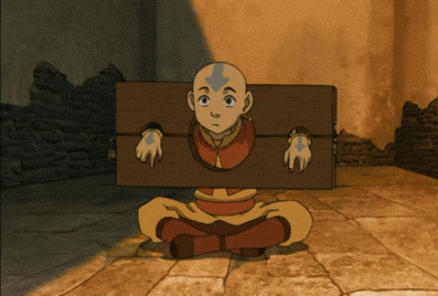 Aang Airbending Gif