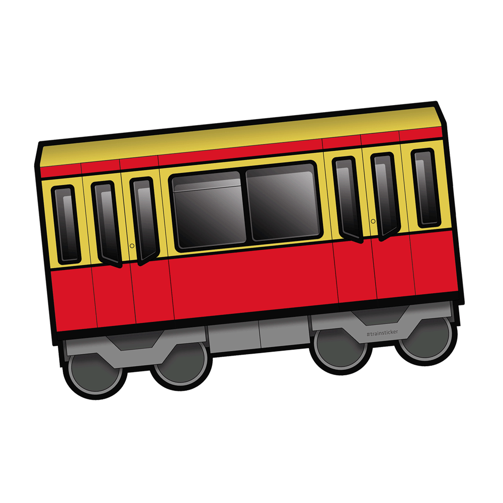 Berlin Trainsticker Sticker for iOS & Android | GIPHY