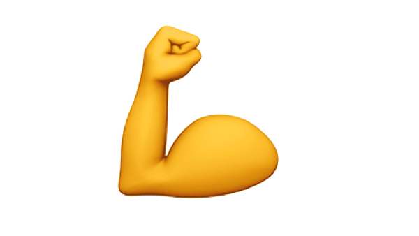 Strong Arm Flex Sticker by GymaidLtd for iOS & Android | GIPHY