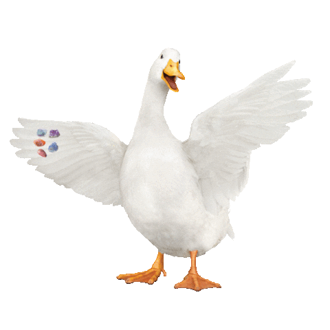 Summer Fire Sticker by Aflac Duck for iOS & Android | GIPHY