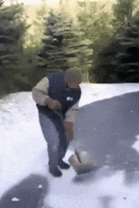 Shoveling Snow Funny