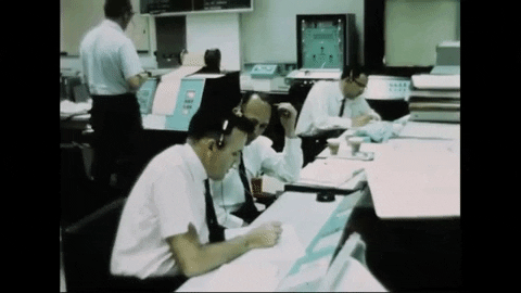 Mission Control Vintage GIF by US National Archives - Find & Share on GIPHY