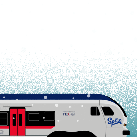 Fort Worth Train Sticker by Trinity Metro for iOS & Android | GIPHY