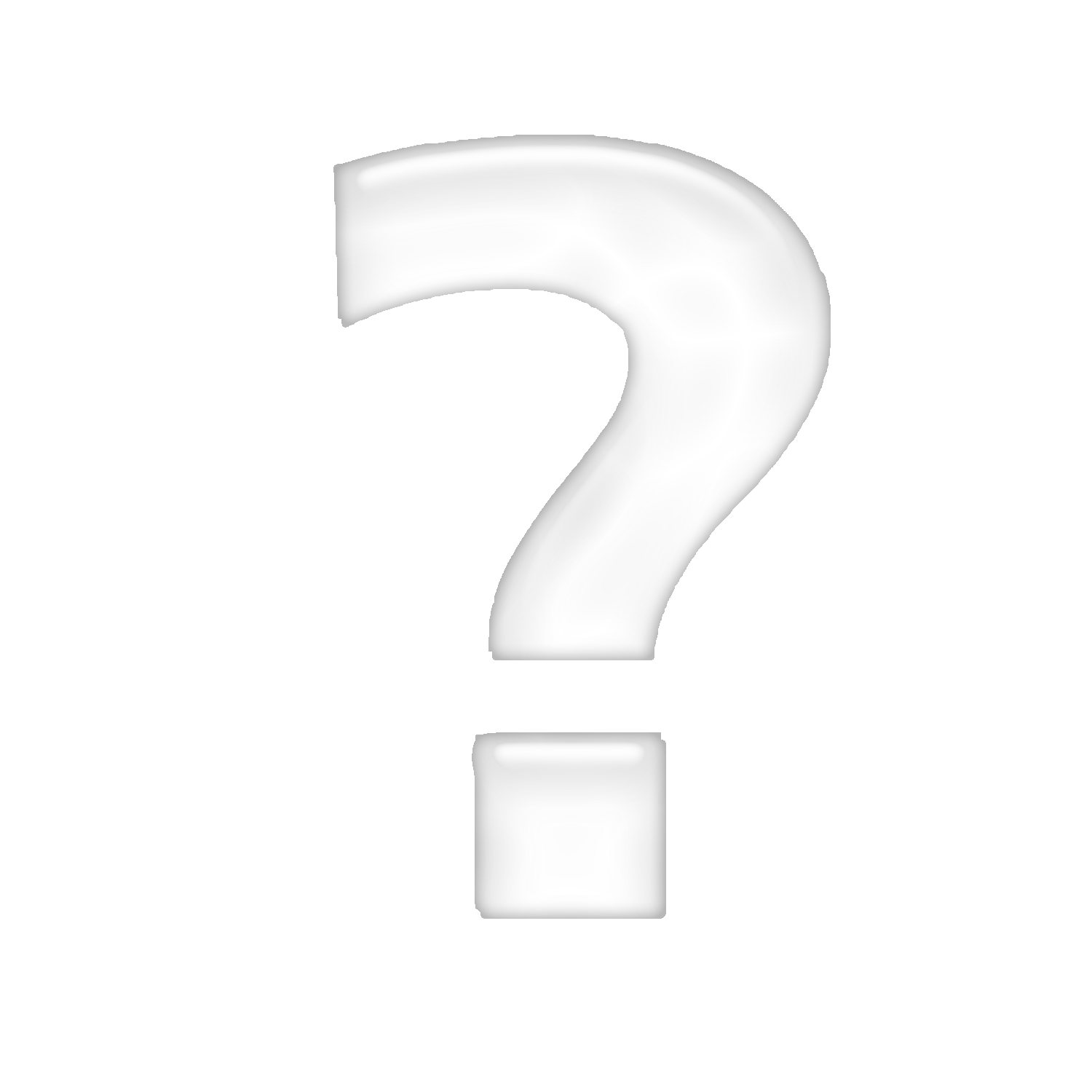 Confused Question Mark Sticker by Dr. Donna Thomas Rodgers for iOS ...