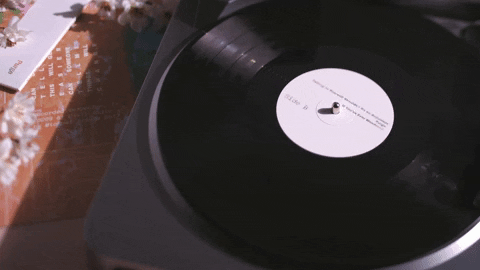 Listen Record Player GIF by Topshelf Records - Find & Share on GIPHY