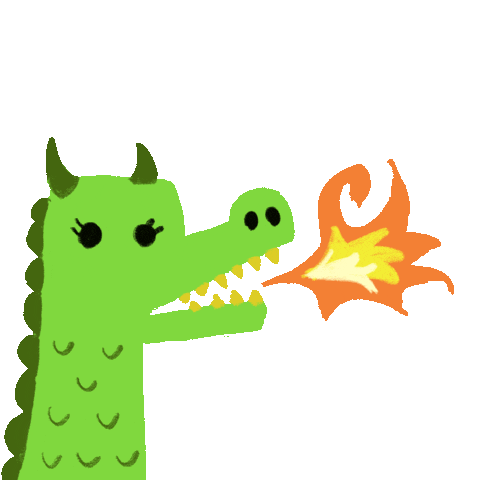 Dragon Breathing Fire Gif