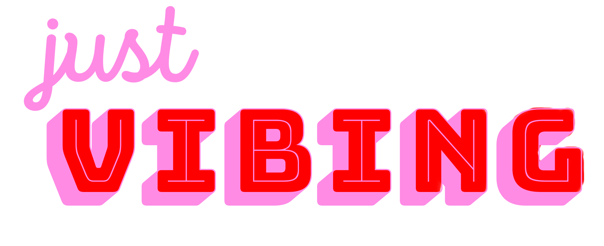 Pink Vibing Sticker for iOS & Android | GIPHY