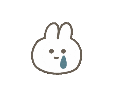 Crying Bunny Gif