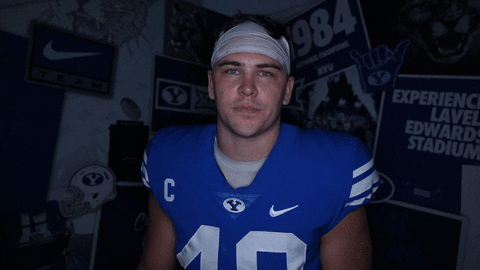 Byu Football GIF by BYU Cougars - Find & Share on GIPHY