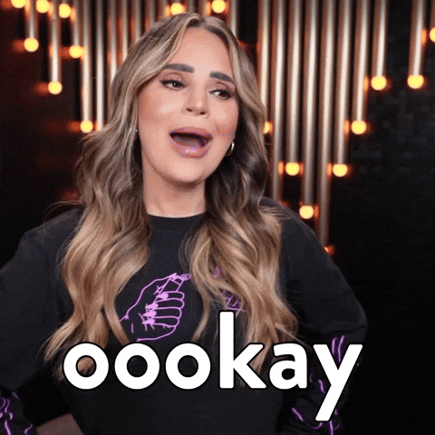 Uh Huh Ok GIF by Rosanna Pansino - Find & Share on GIPHY