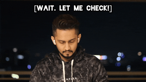 Let Me Check GIF by Digital Pratik - Find & Share on GIPHY