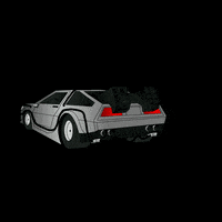 Back To The Future Delorean Gif