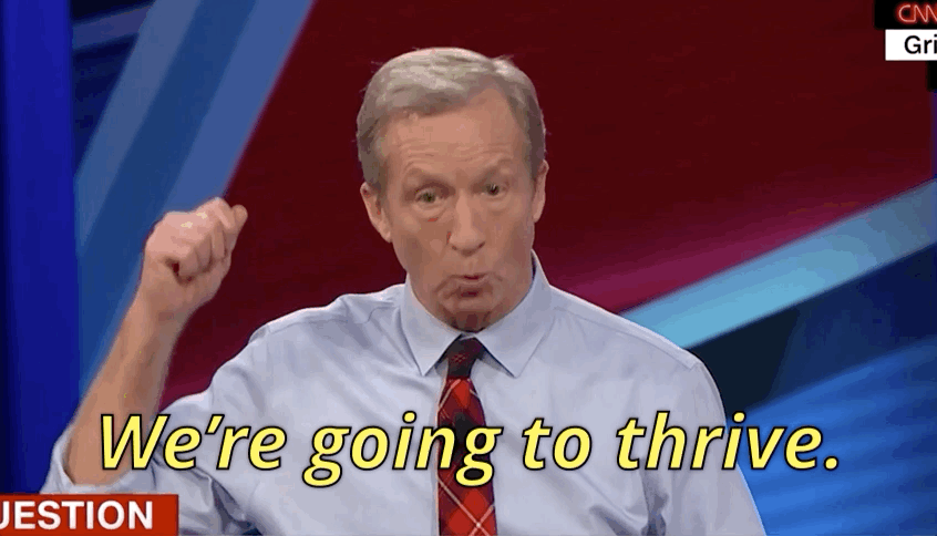 Town Hall Tom Steyer GIF - Find & Share on GIPHY