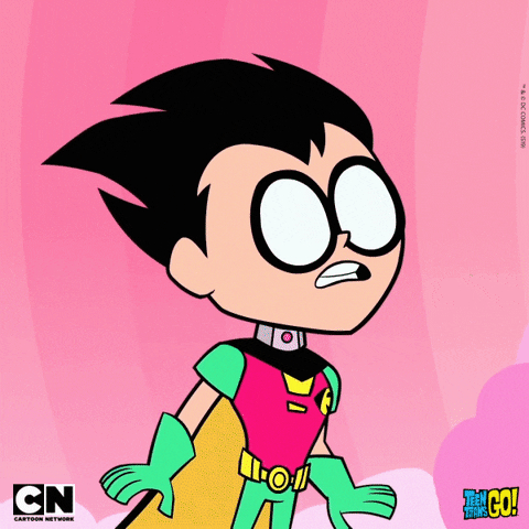 Teen Titans Go Robin Gif