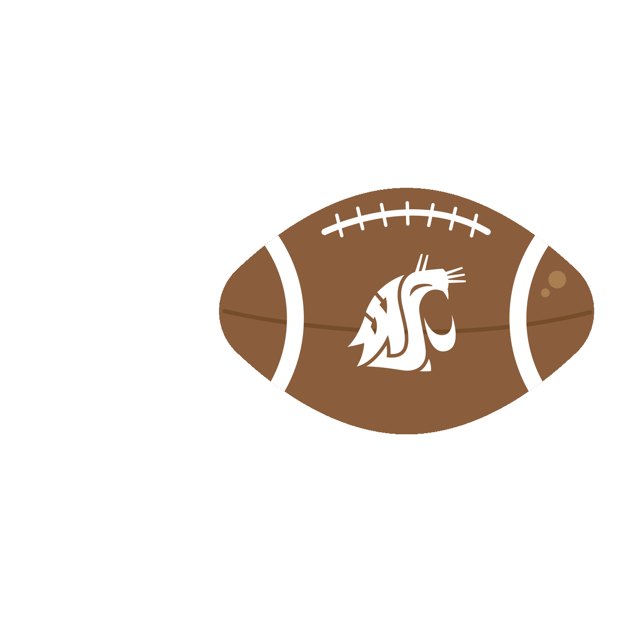 Football Crimson Sticker by BECU for iOS & Android | GIPHY