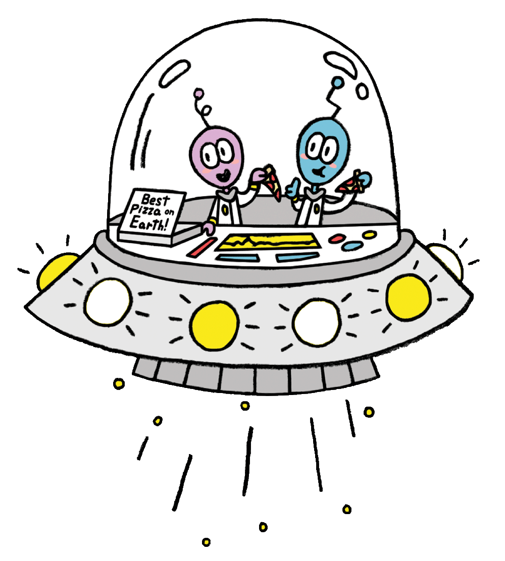 Space Eat Sticker by T. L. McBeth for iOS & Android | GIPHY