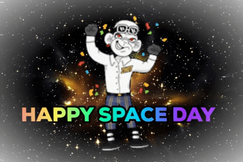 Happy Space GIFs - Get the best GIF on GIPHY