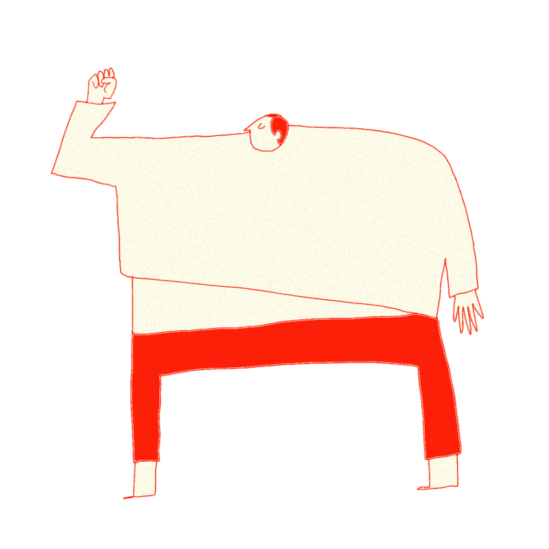 Force Strength Sticker by Léon Moh-Cah for iOS & Android | GIPHY