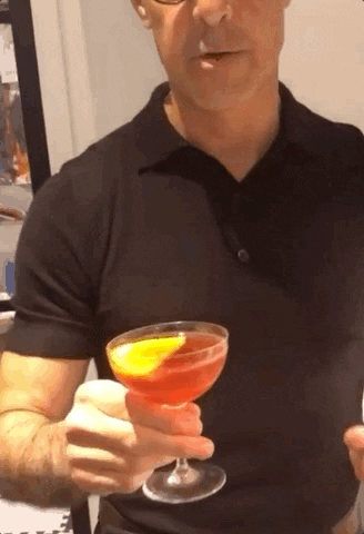 Stanley Tucci Makes a Negroni by Entertainment GIFs | GIPHY