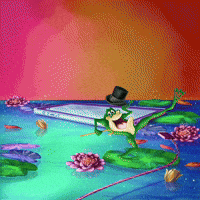 Dancing Frog Animated Gif