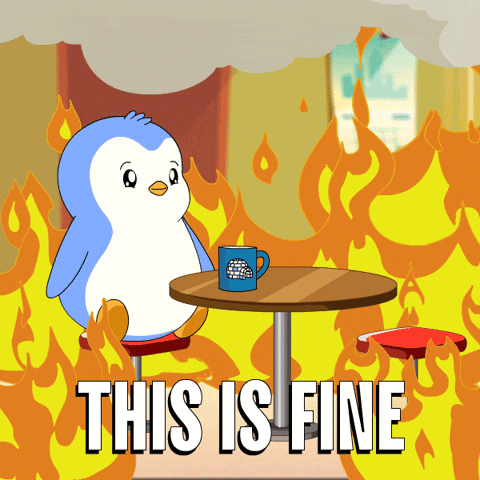 Its Fine Everything Is Fine GIFs - Find & Share on GIPHY