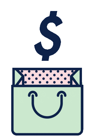 Shopping Spree Money Sticker for iOS & Android | GIPHY