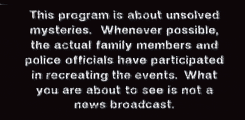 Unsolved Mysteries GIF thread - Page 4 - Sitcoms Online Message Boards ...