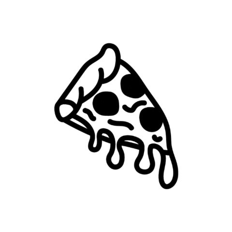 Pizza Graphic Design Sticker by created by South for iOS & Android | GIPHY