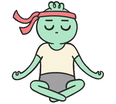 Breathe Inhale Exhale Sticker for iOS & Android | GIPHY