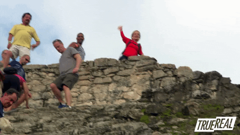 Top Of Mountain GIFs - Get the best GIF on GIPHY