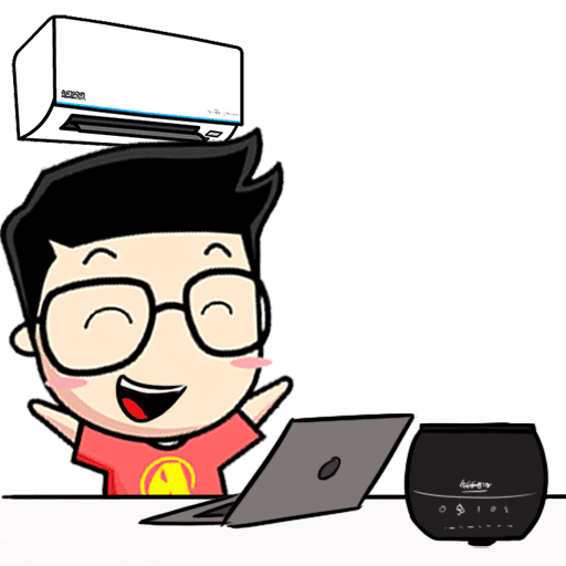 Stayathome Aircon Sticker by Acson Malaysia for iOS & Android | GIPHY