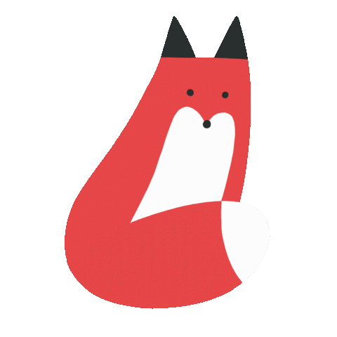 Tired Fox Sticker by Martinut for iOS & Android | GIPHY