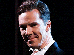 Sherlock Wink Gif