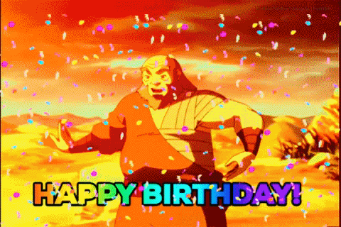 Happy Birthday Avatar GIF by chuber channel - Find & Share on GIPHY