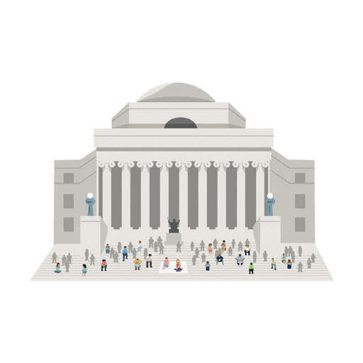Columbia University Low Library Sticker By Columbia Alumni Association For Ios And Android Giphy