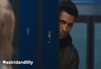 Peeking Around The Corner Gif