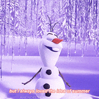 Gif Put Me In Summer Olaf Frozen
