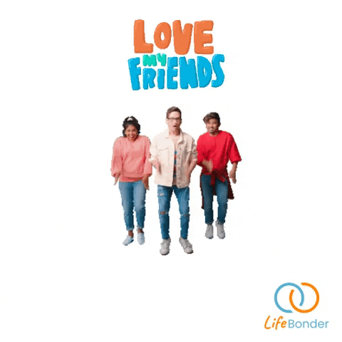 Friend Friendship GIF by LifeBonder - Find & Share on GIPHY
