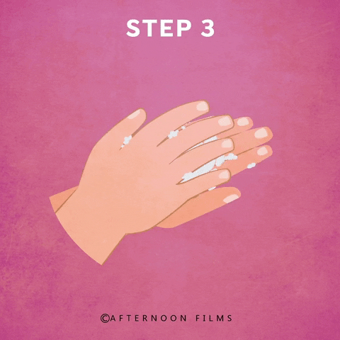 Hand Be Safe GIF by Afternoon films - Find & Share on GIPHY