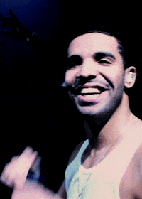 Drake Smiling Gif