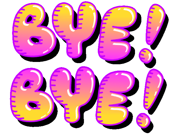 Happy Bye Bye Sticker by BOMBONATOR_WOLPH for iOS & Android | GIPHY
