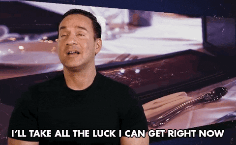 Ill-take-all-the-luck-i-can-get GIFs - Get the best GIF on GIPHY