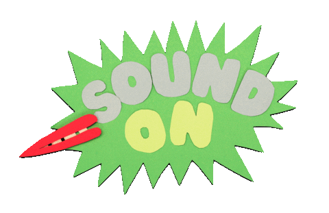 Sound On Sticker by Originals for iOS & Android | GIPHY