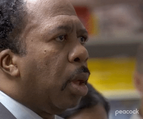 Shocked Season 2 GIF by The Office - Find & Share on GIPHY