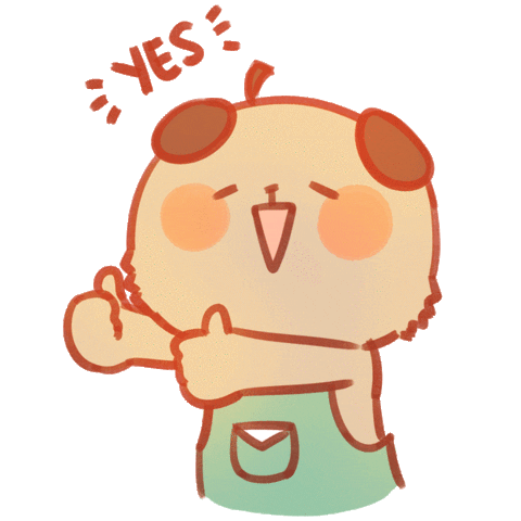 Dog Yes Sticker by dazz for iOS & Android | GIPHY