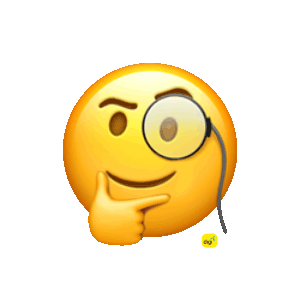 Emoji Wondering Sticker by Digi for iOS & Android | GIPHY