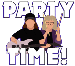 Waynes World Party Time Gif