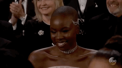 Danai Gurira Oscars GIF by The Academy Awards - Find & Share on GIPHY