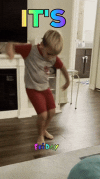 Funny Happy Friday Dance Gif